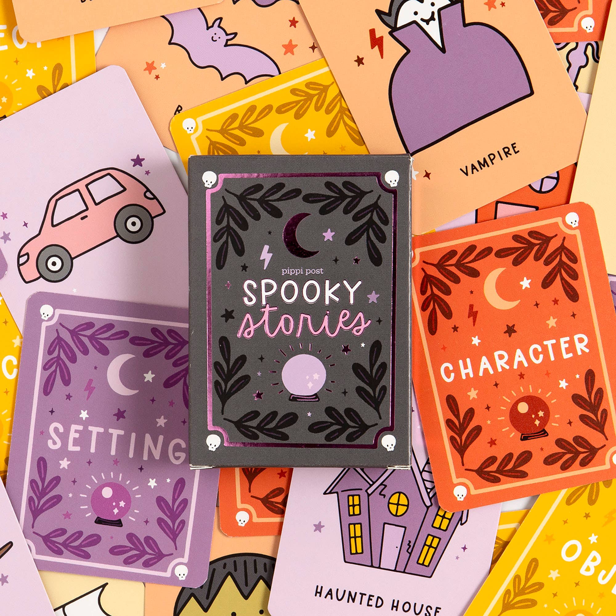 Spooky Stories Storytelling Prompts Card Game – The Prize Booth