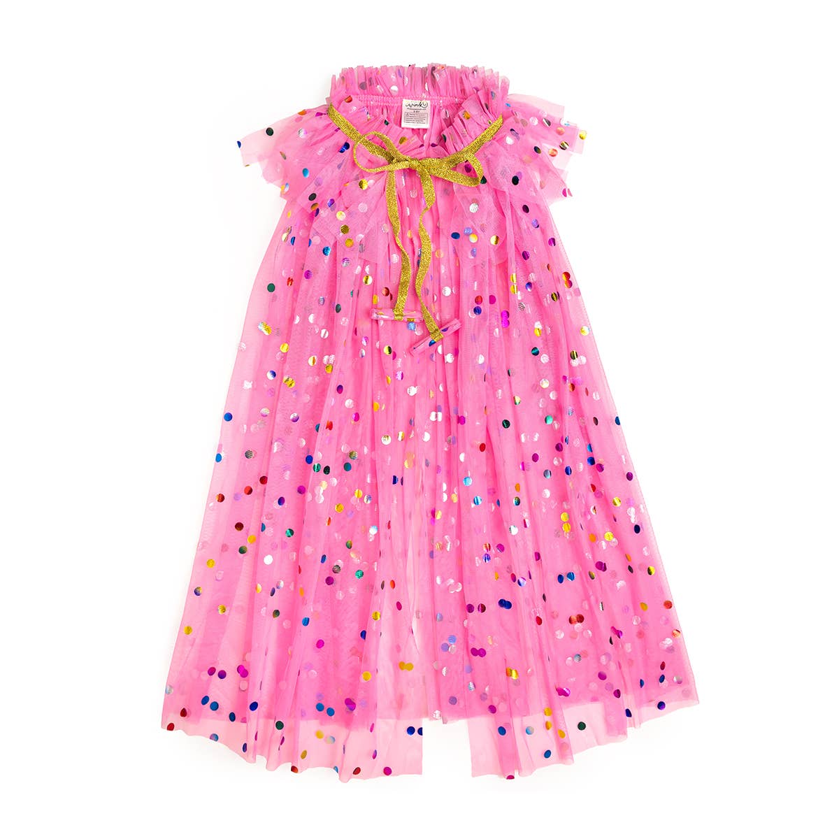 Raspberry Confetti Cape - Kids Dress Up Cape – The Prize Booth