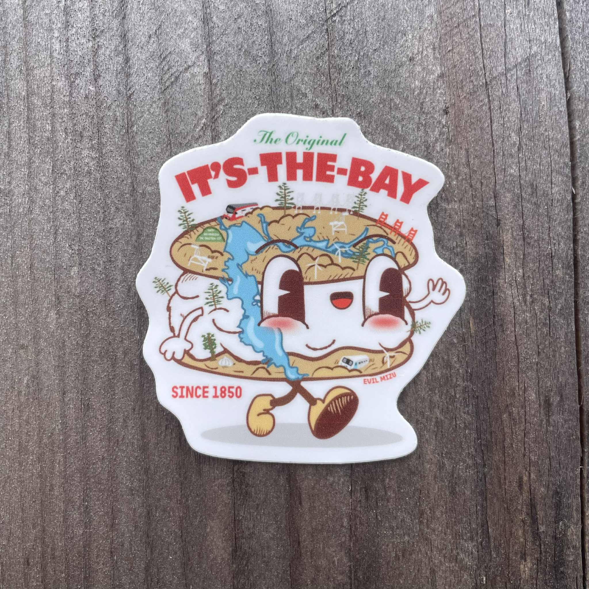 IT'S THE BAY Sticker – The Prize Booth