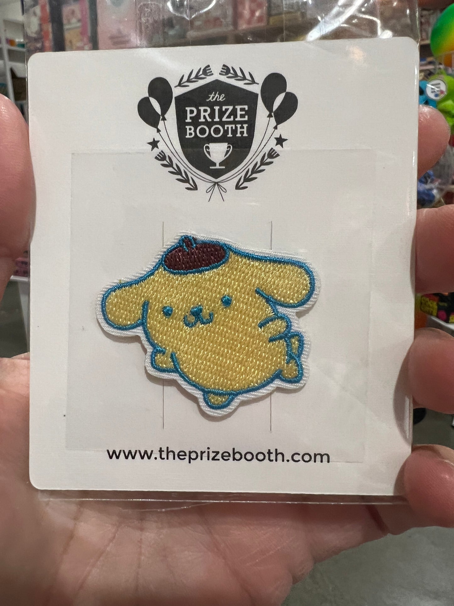 Pompompurin tiny Iron on Patch – The Prize Booth
