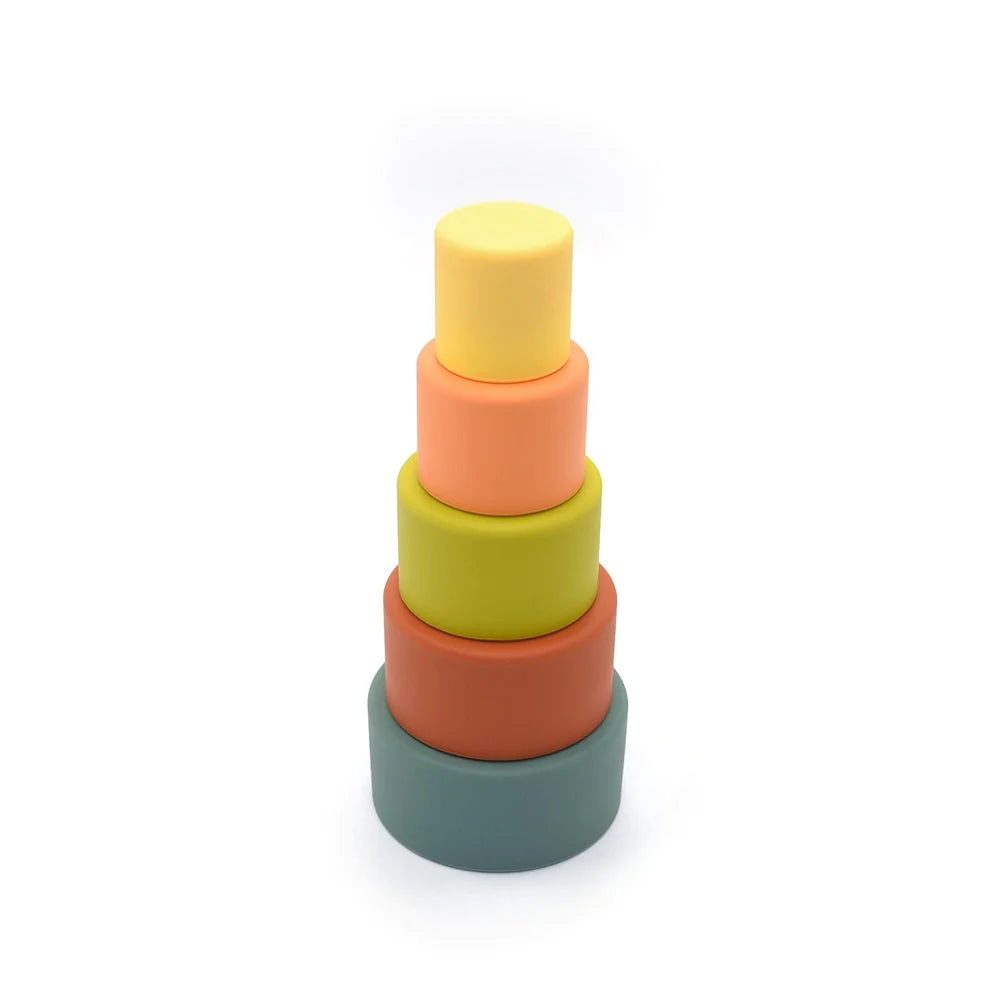 Silicone Stacking Cups- Round – The Prize Booth