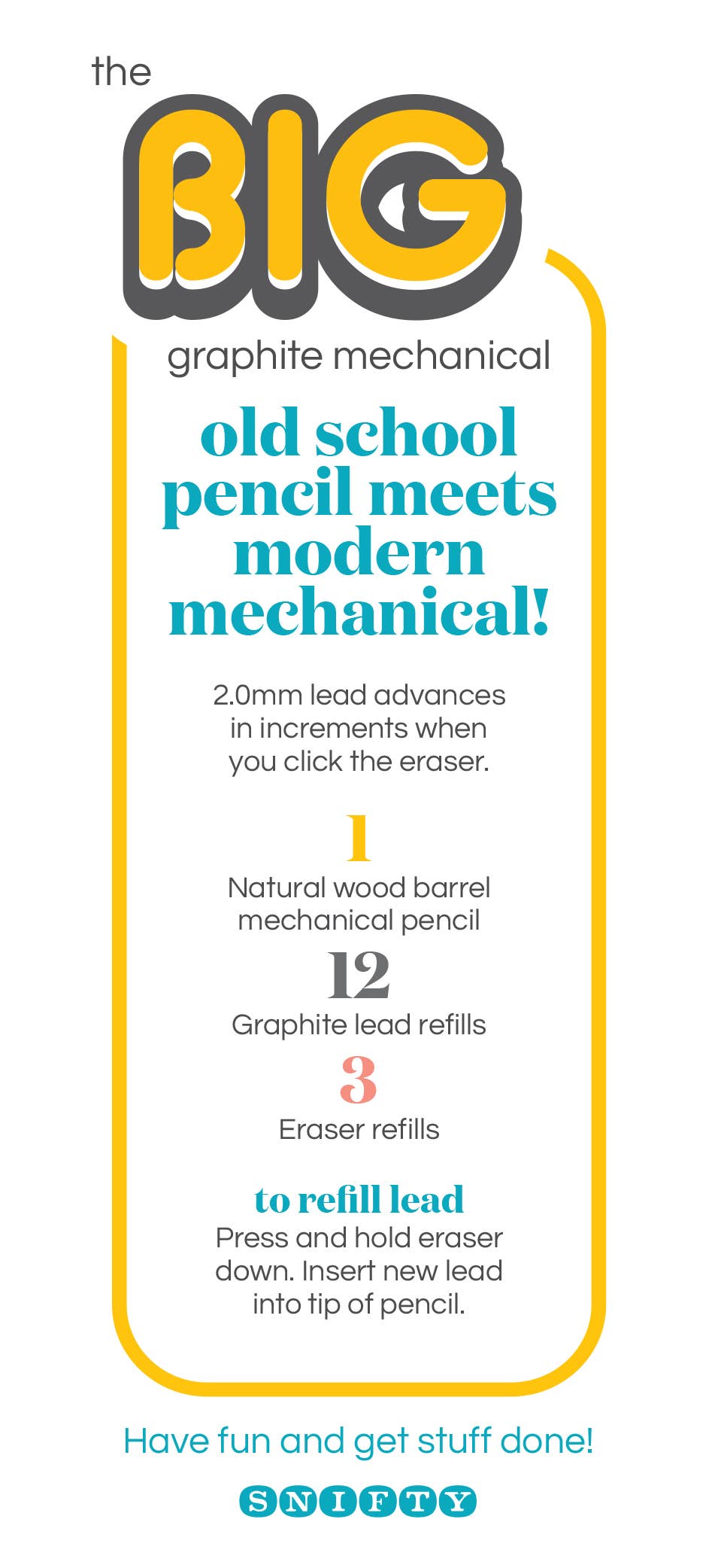 BIG GRAPHITE MECHANICAL PENCIL SET – The Prize Booth