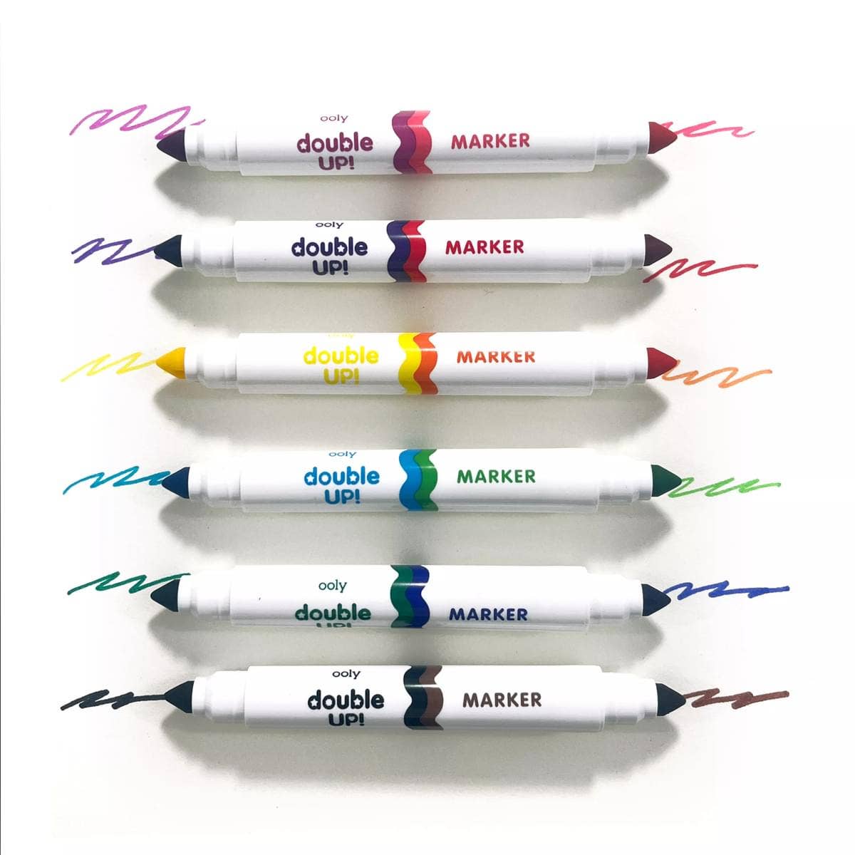 Double Up! Double Ended Markers - Set of 6/12 Colors – The Prize Booth