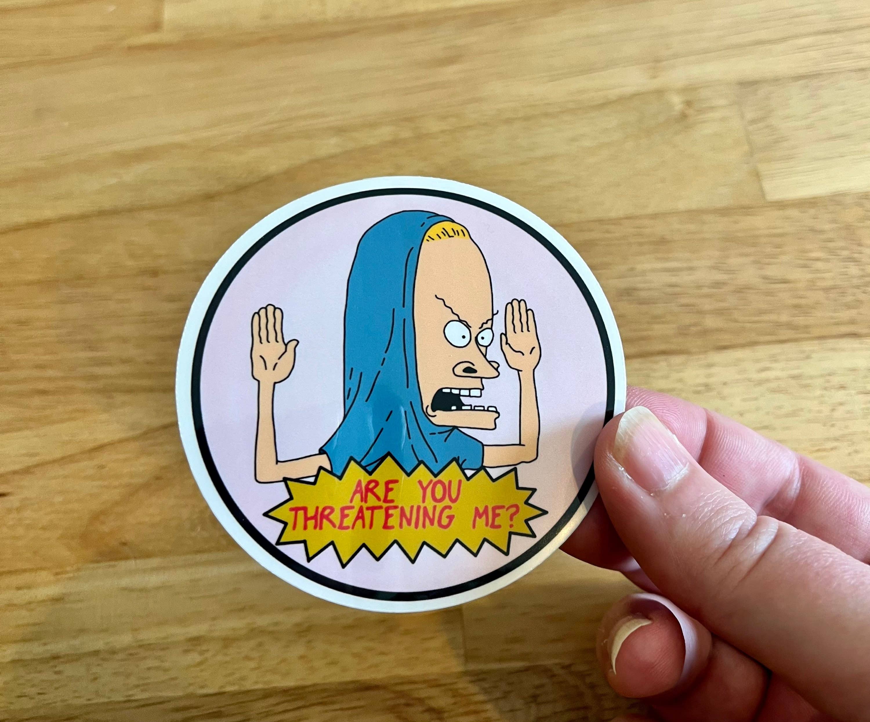 Cornholio, Vinyl Sticker, Beavis and Butthead – The Prize Booth