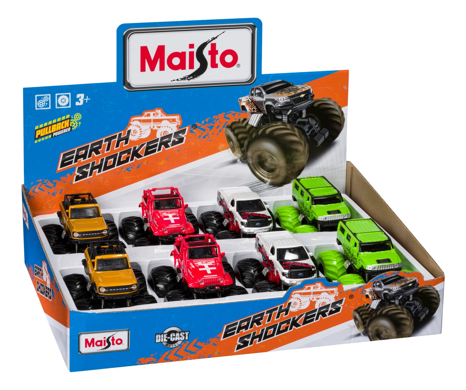 Toysmith Earth Shockers Toy Car Monster Trucks – The Prize Booth