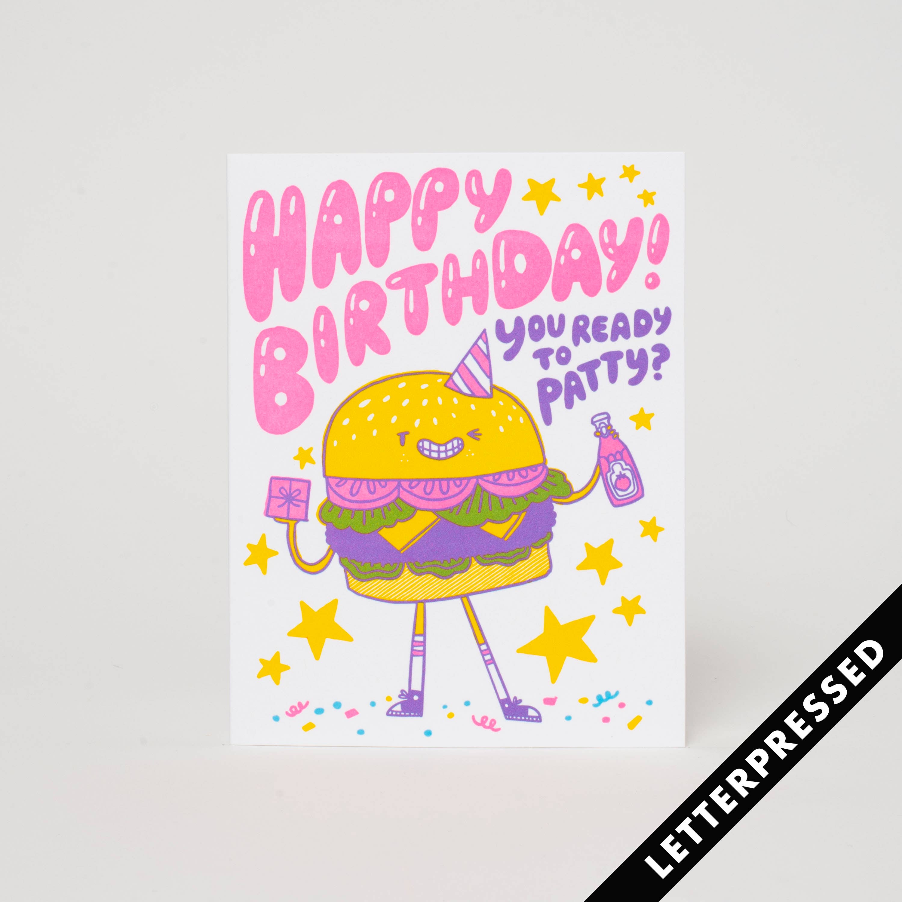 HELLO! LUCKY -- Burger Birthday – The Prize Booth